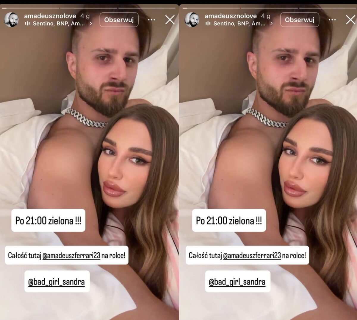 Dziewczyna Załęckiego Sandra „Bad Girl” u Ferrariego. Amadeusz ...